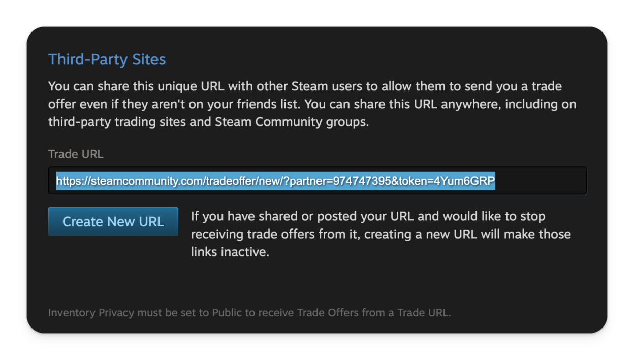 Steam Trade URL – How to Find it? - Blog | SellYourSkins.com ...