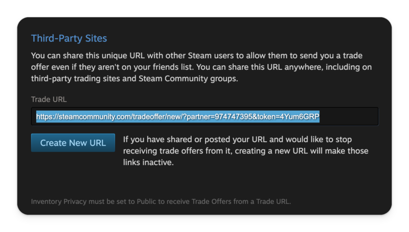Steam Trade URL – How to Find it? - Blog | SellYourSkins.com ...