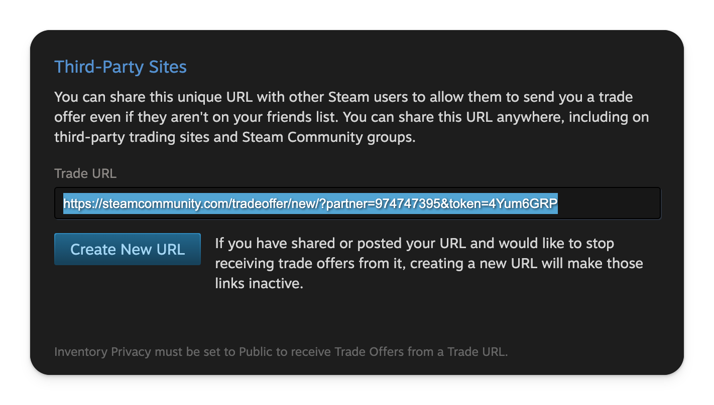 Steam Trade URL – How to Find it? - Blog | SellYourSkins.com ...