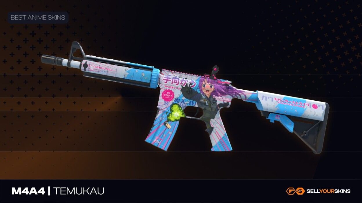 Best Manga and Anime Themed Skins [CS2 / CS:GO]