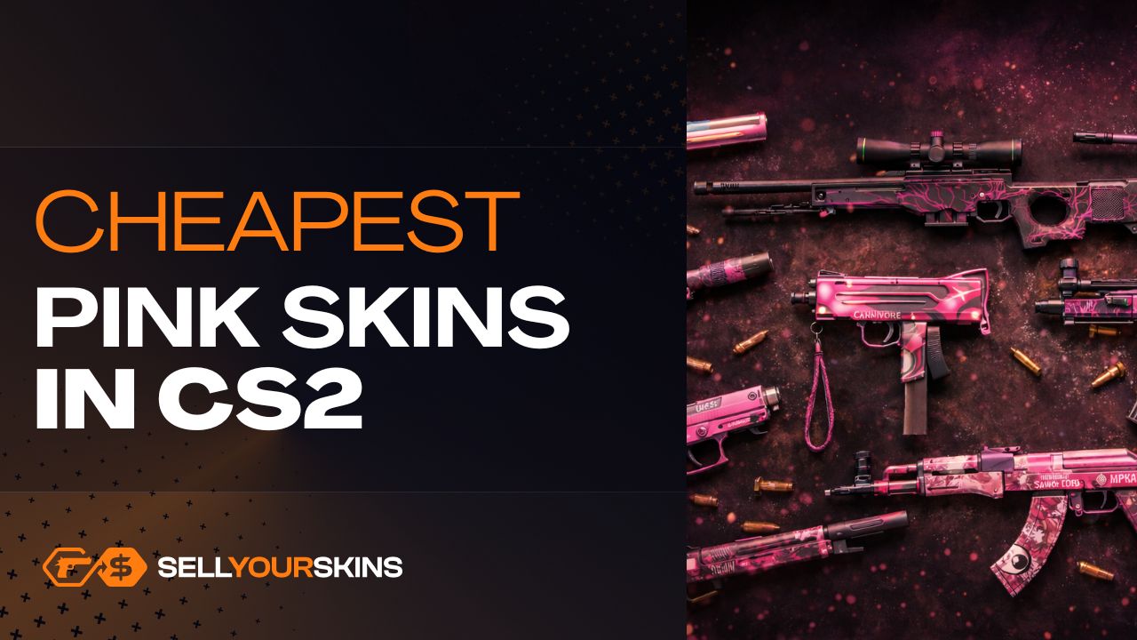 Cheapest Pink Skins in CS2 That Look Good (and for trade up)