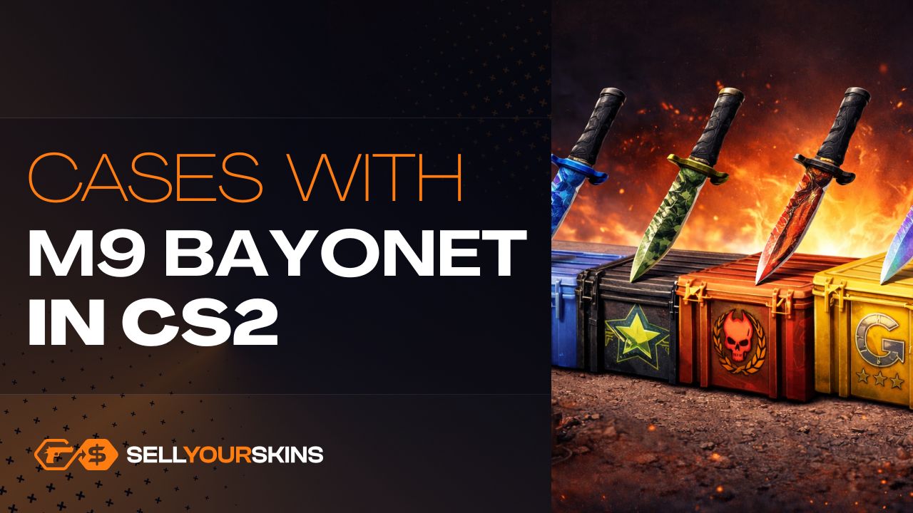 All Cases Containing M9 Bayonet in CS2