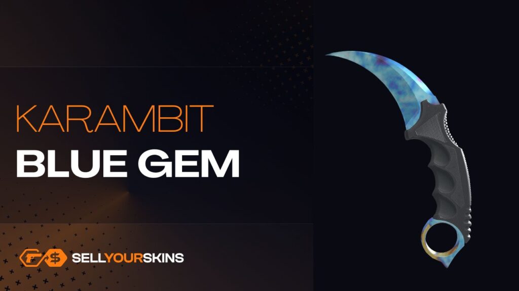 Karambit Case Hardened – Blue Gem Pattern and Seeds