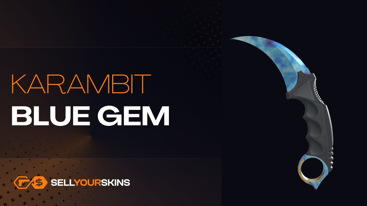 Karambit Case Hardened – Blue Gem Pattern and Seeds