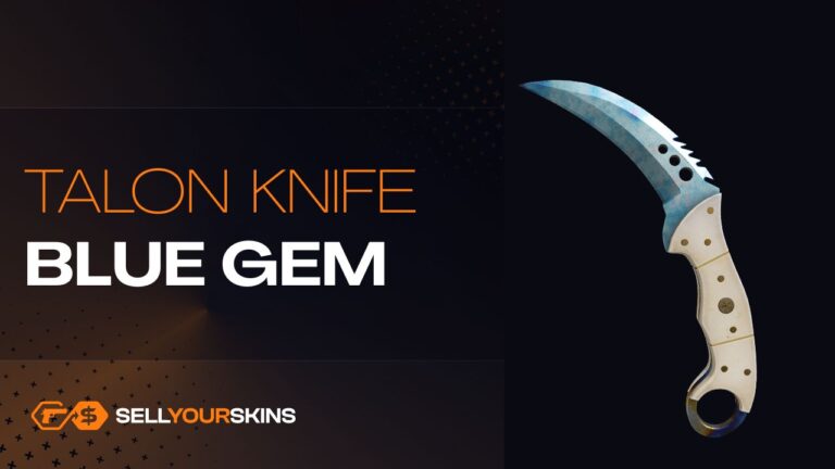 Talon Knife Case Hardened – Blue Gem Pattern and Seeds
